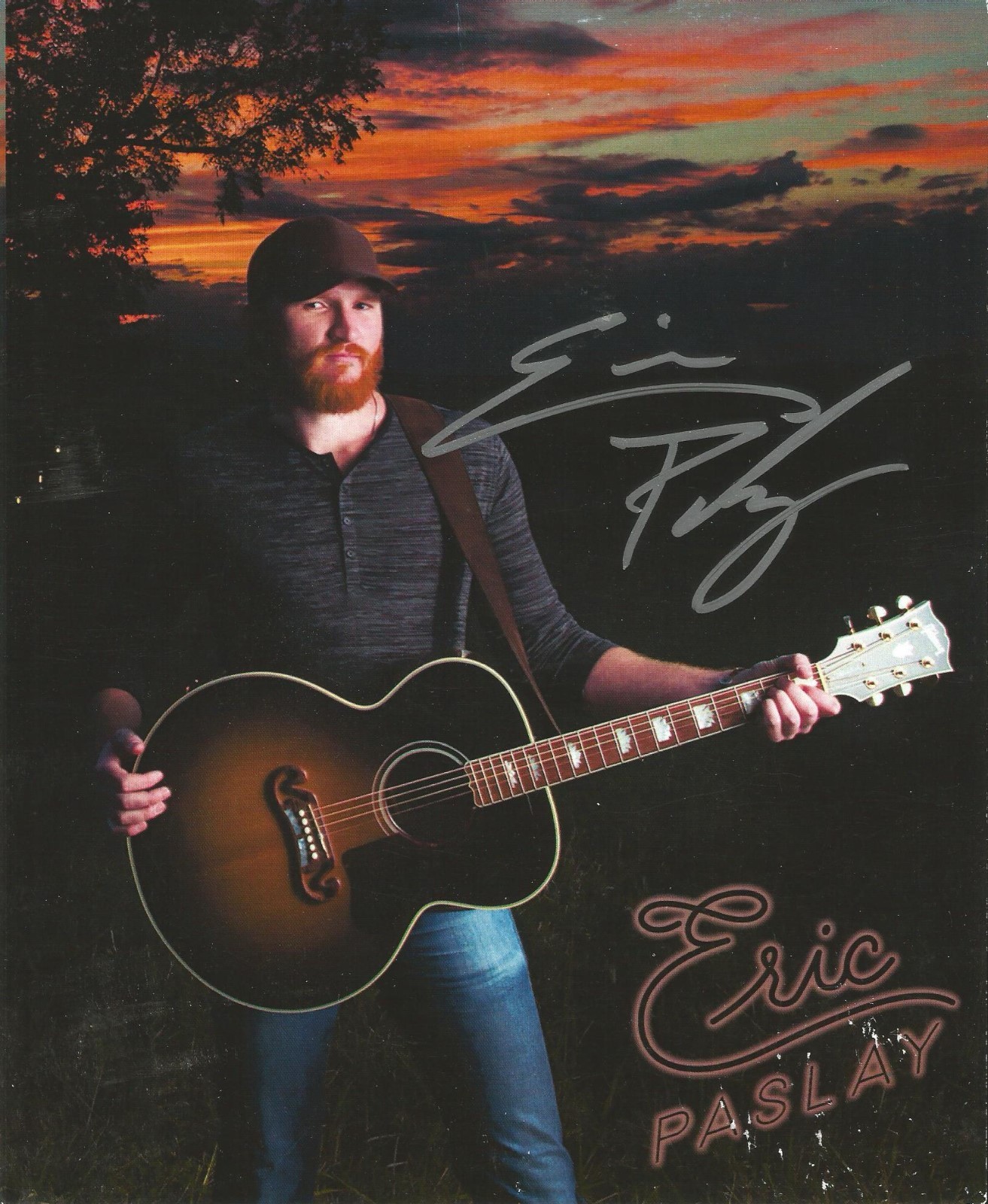 Eric Paslay Autographed 8-1/2x11 Photo | eBay