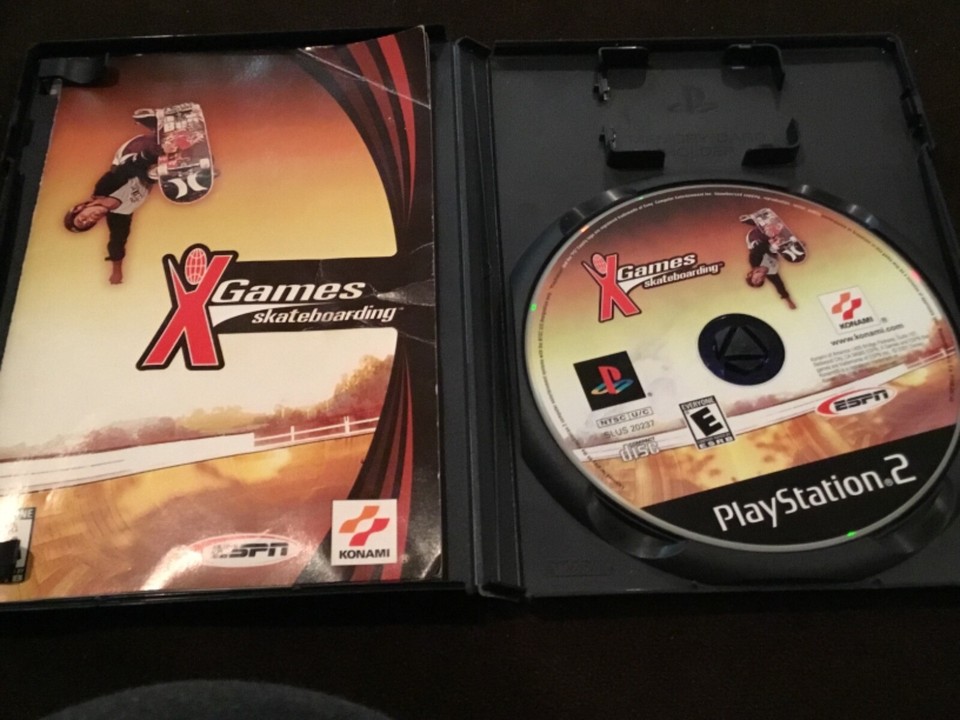 ESPN XGames Skateboarding (Sony PlayStation, PS2) CIB Complete w ...