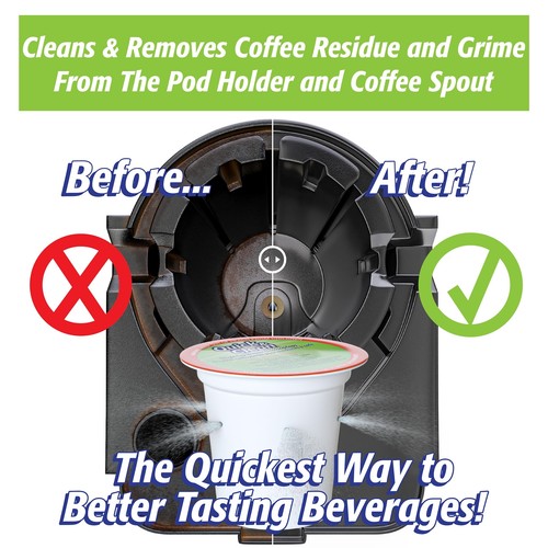 12pack Keurig Cleaning Pods K Cup Cleaner Pod For Keurig 2.0 Coffee ...