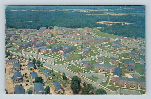 Maryland View of Fort Meade Heights, Housing, Fort Meade MD, c1957 ...