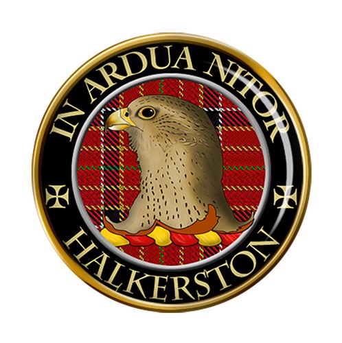 Halkerston - Clan Scozzese Spilla | eBay
