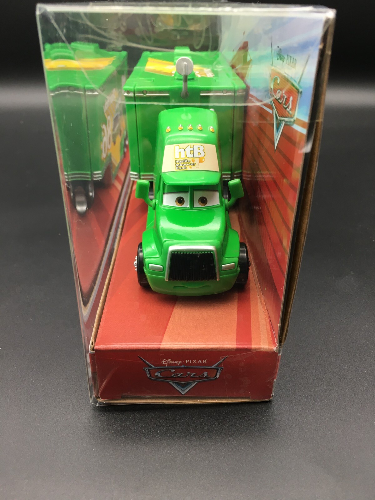 Disney Pixar Cars Chick Hicks Hauler 2023 HTB Hostile 1:55 Semi Cab ...