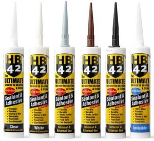 HB42 All In One Hybrid Polymer Silicone Sealant Mastic Grab Bond ...