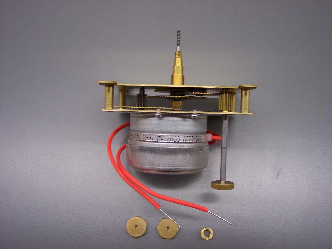 New REAR SET Synchron LONG SECOND SHAFT Electric Neon Clock Motor ...