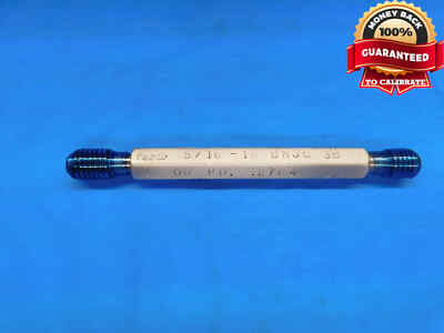 5/16 18 UNJC 3B THREAD PLUG GAGE .3125 GO NO GO P.D.'S = .2764 & .2803 ...