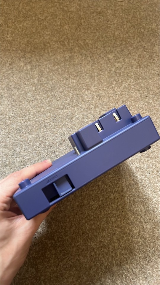 Official Nintendo GameCube Gameboy Player Purple - TESTED AND WORKING ...