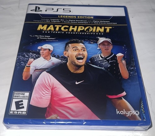 Matchpoint Tennis Championships Legends Edition (Sony PlayStation 5 ...