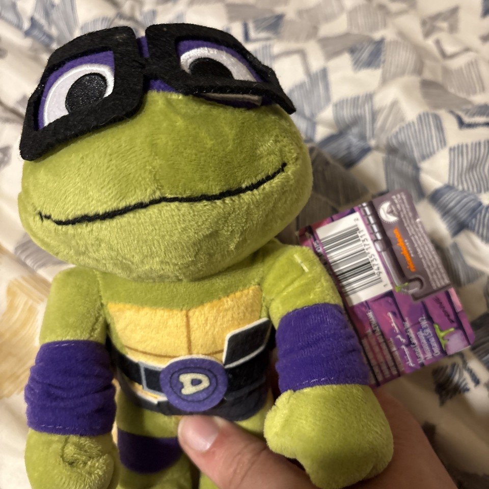 TMNT Teenage Mutant Ninja Turtles Mutant Mayhem 8" Donatello Plush ...