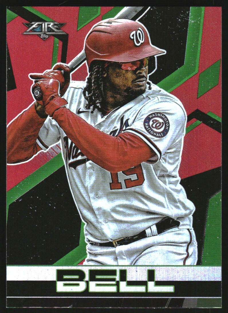 2021 Topps Fire Flame #156 Josh Bell | eBay