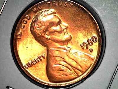 1980 D Penny Error, --- DDO | eBay