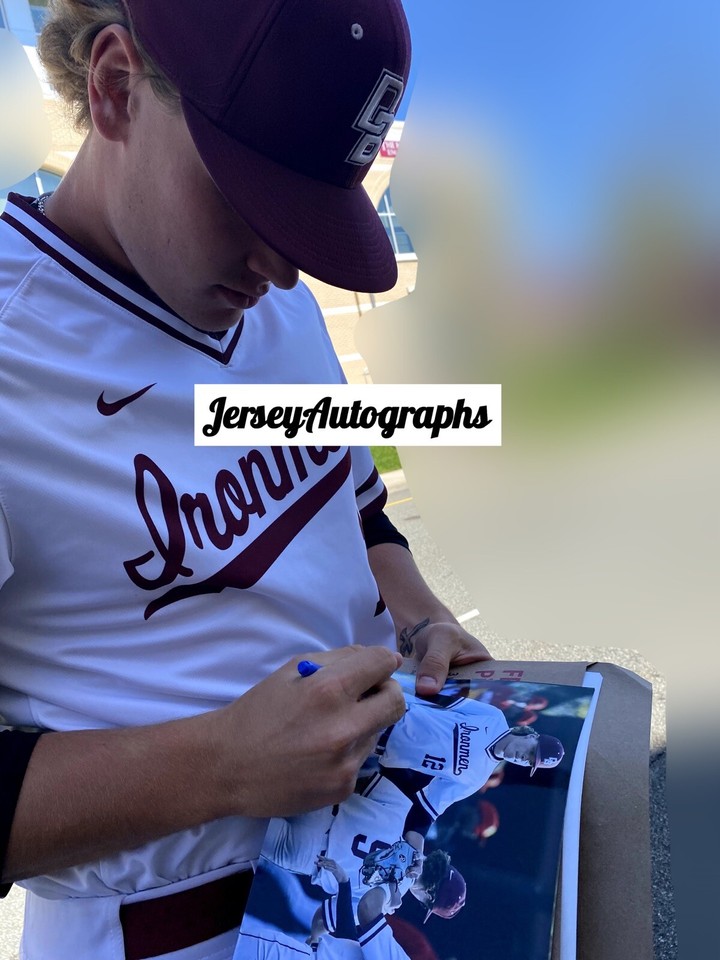 Caden Dana Autographed/Signed 8x10 Photo Los Angeles Angels | eBay