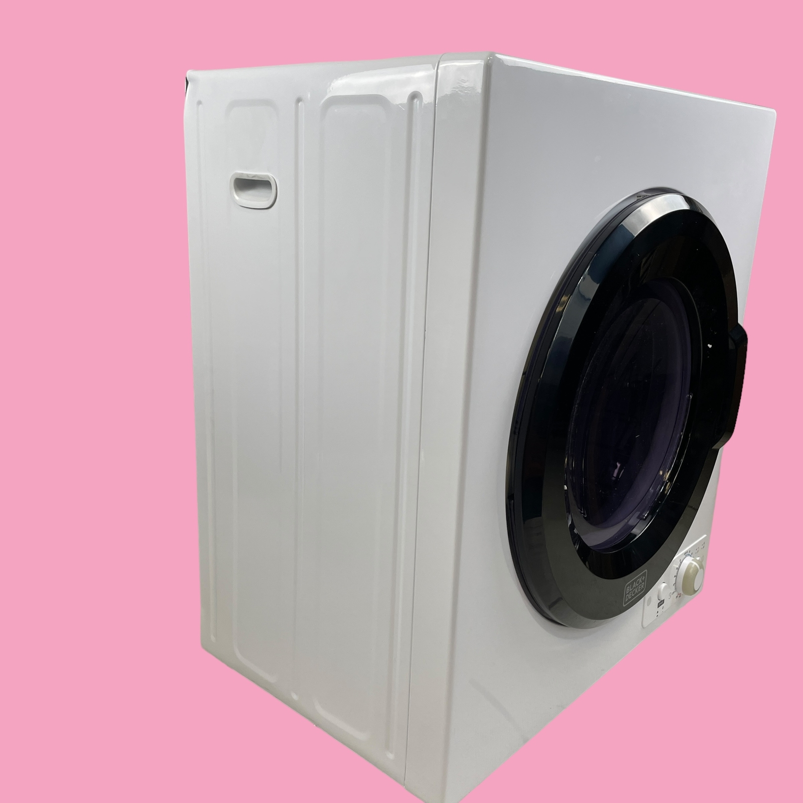 BLACK+DECKER BCED26 2.6 Cu.Ft. Stackable Compact Smart Electric Dryer # ...