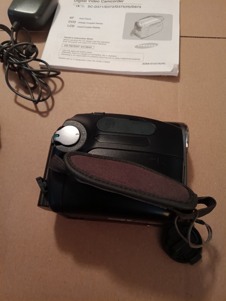 Samsung SC-D372 MiniDV Camcorder with 34x Optical Zoom 36725301689 | eBay