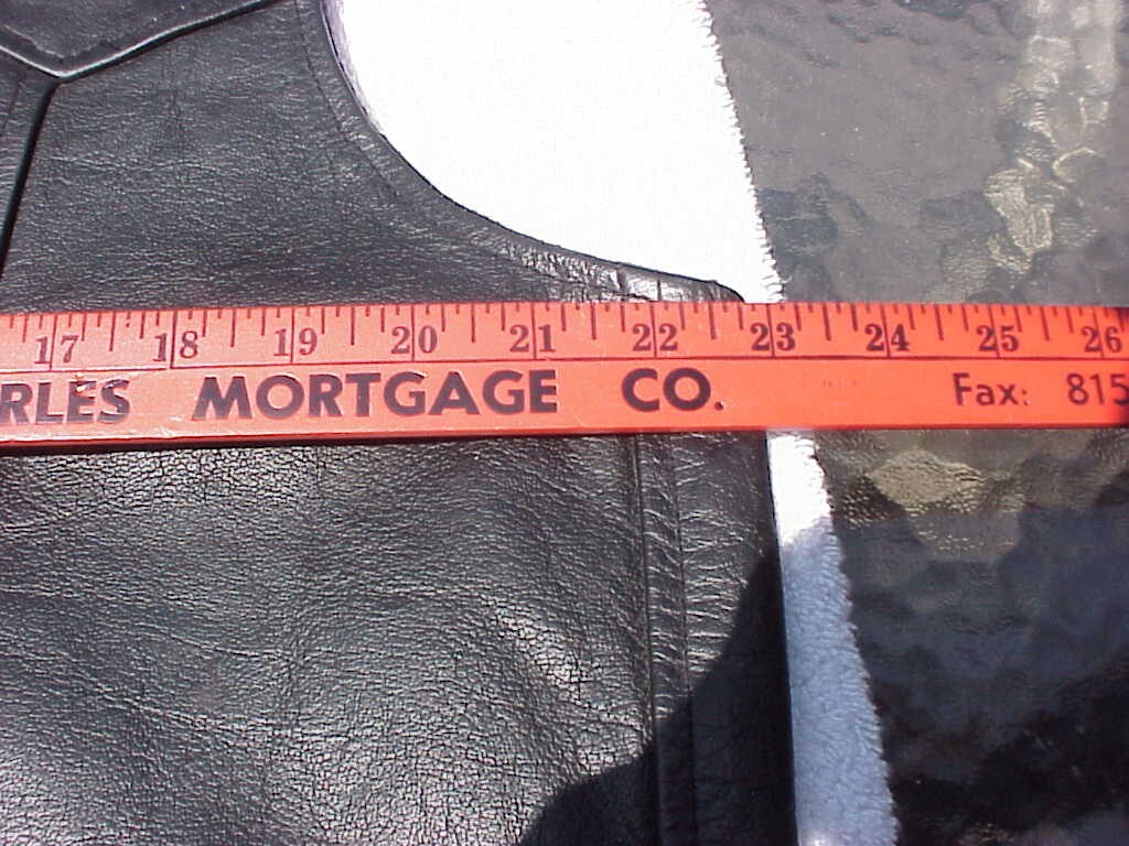 HARLEY DAVIDSON / PRO RIDER LEATHER VEST MENS LARGE … - Gem