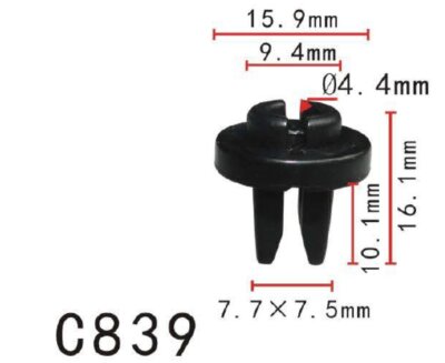 Honda Fit Grommets Wheel Well