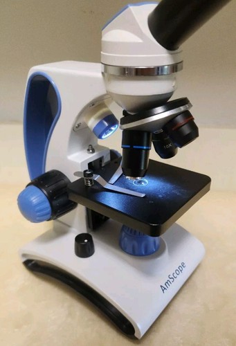 AmScope M162 Series Portable Compound Microscope Kit 40X-1000X | eBay