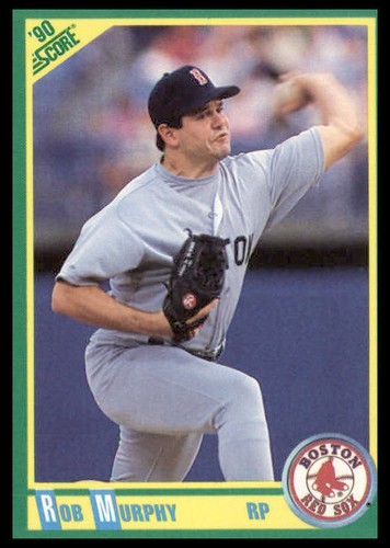 1990 Score #181 Rob Murphy Boston Red Sox Baseball Card | eBay