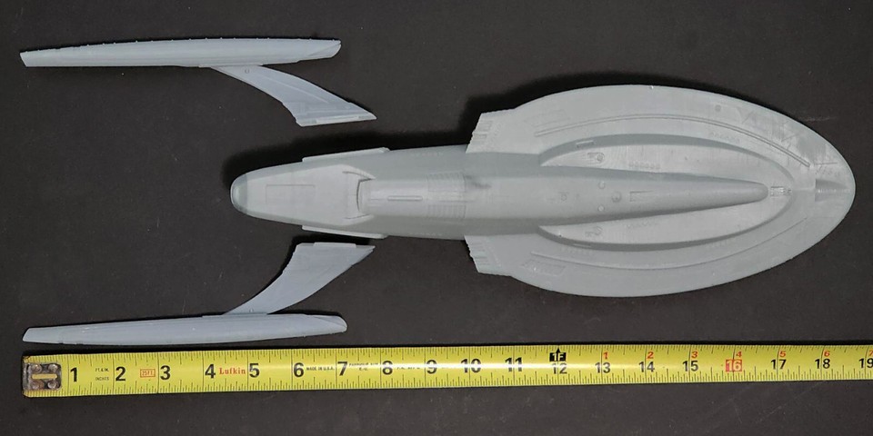 1/1400 scale Vesta class USS Aventine Star Trek 3d printed resin model ...