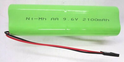 FUTABA TYPE 9.6VOLT 2100MAH TRANSMITTER BATTERY FF7,FF8,FF9,CAP 10 NEW ...