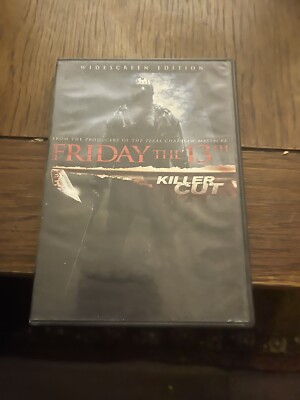 Friday the 13th Killer Cut Widescreen Edition DVD A9 794043129346| eBay