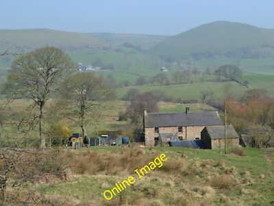 Photo 6x4 Underhill Farm near Longnor and the Dove Valley Glutton ...