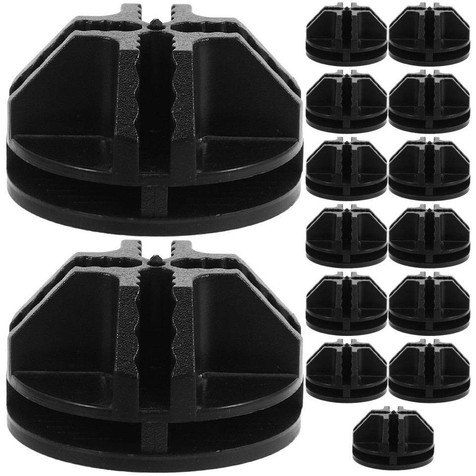 15 Pcs Modular Closet Shelving Connectors Organizer Cube Storage | eBay