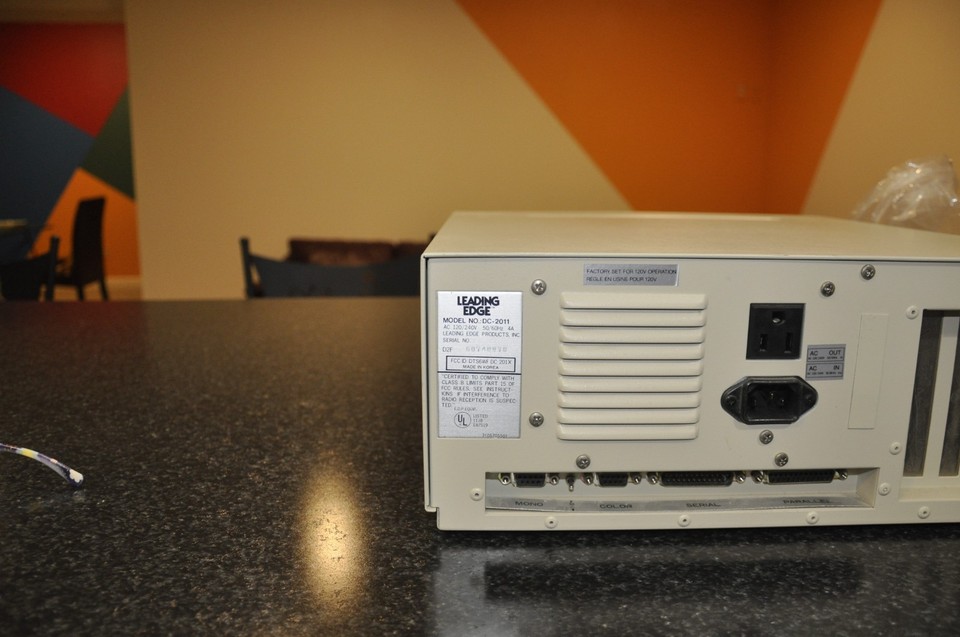 Vintage and Rare Leading Edge Computer complete with original boxes and ...