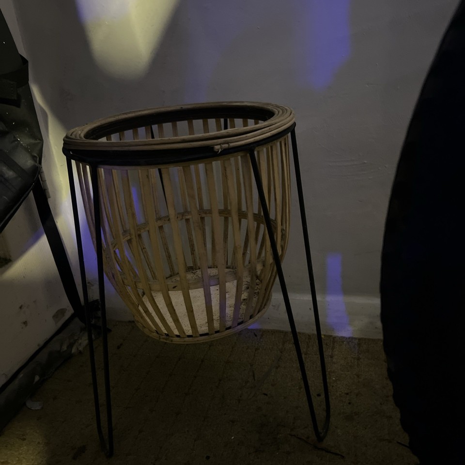 3 Leg Wood Plant Pot Stand Flower Pot Holder Display Rack Indoor ...