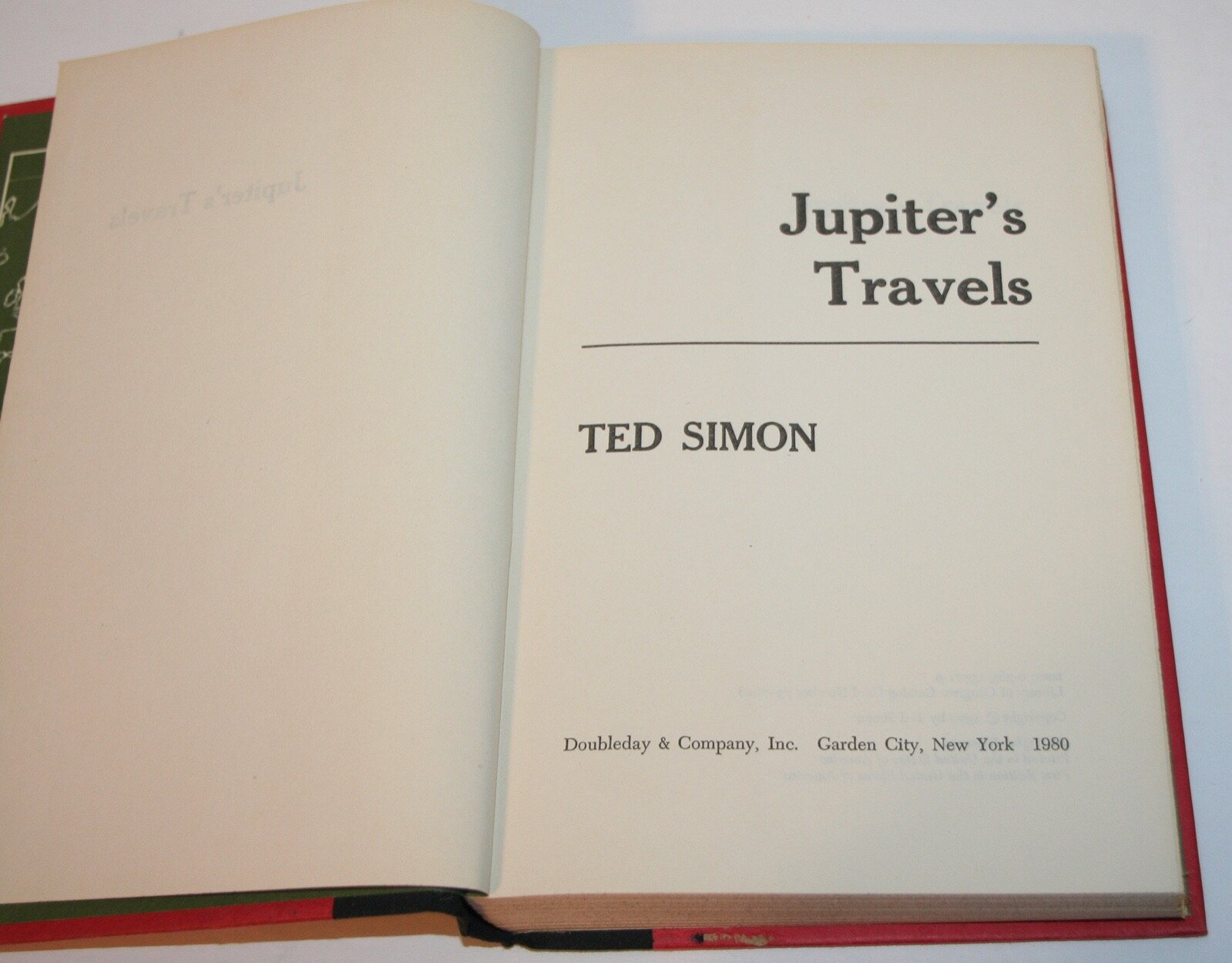 Jupiter%27s+Travels+by+Ted+Simon+%281980%2C+Hardcover%29 for sale ...