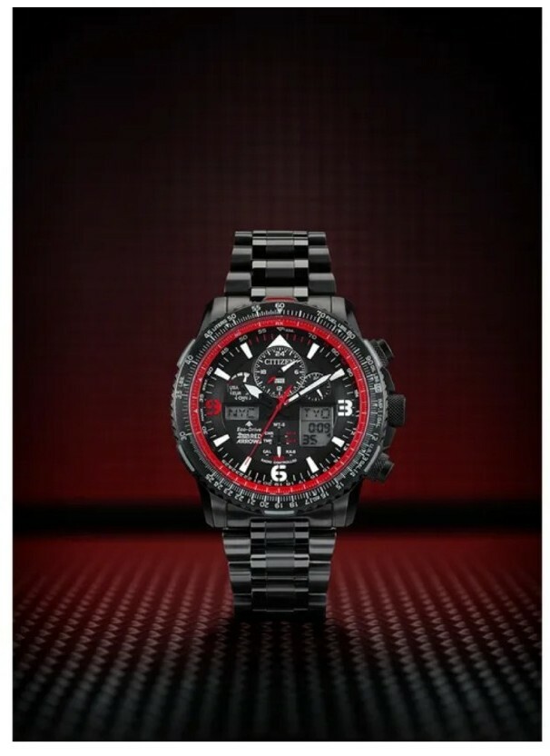 New Citizen Limited Edition Red Arrows Skyhawk A.T Men's Watch with Eco ...