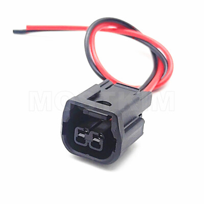 2-Pin LED Fog Lamp Fog Light Connector Pigtail Fit For Honda Accord ...