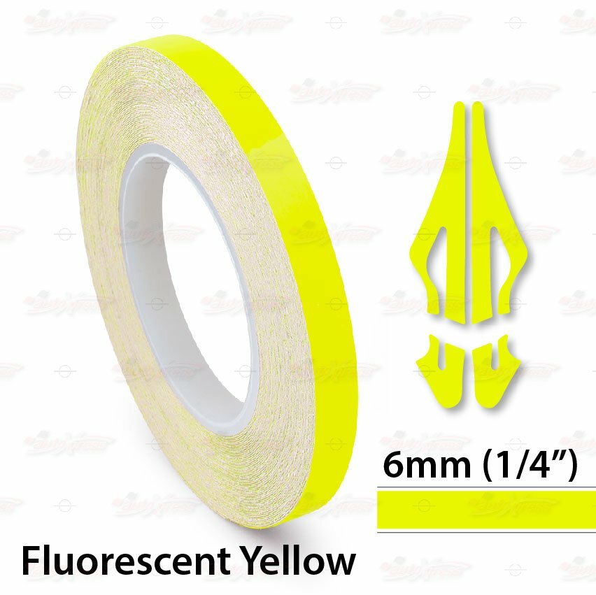 6mm 1/4" Roll PIN STRIPE Car Striping Trim Body Line TAPE Decal Vinyl ...