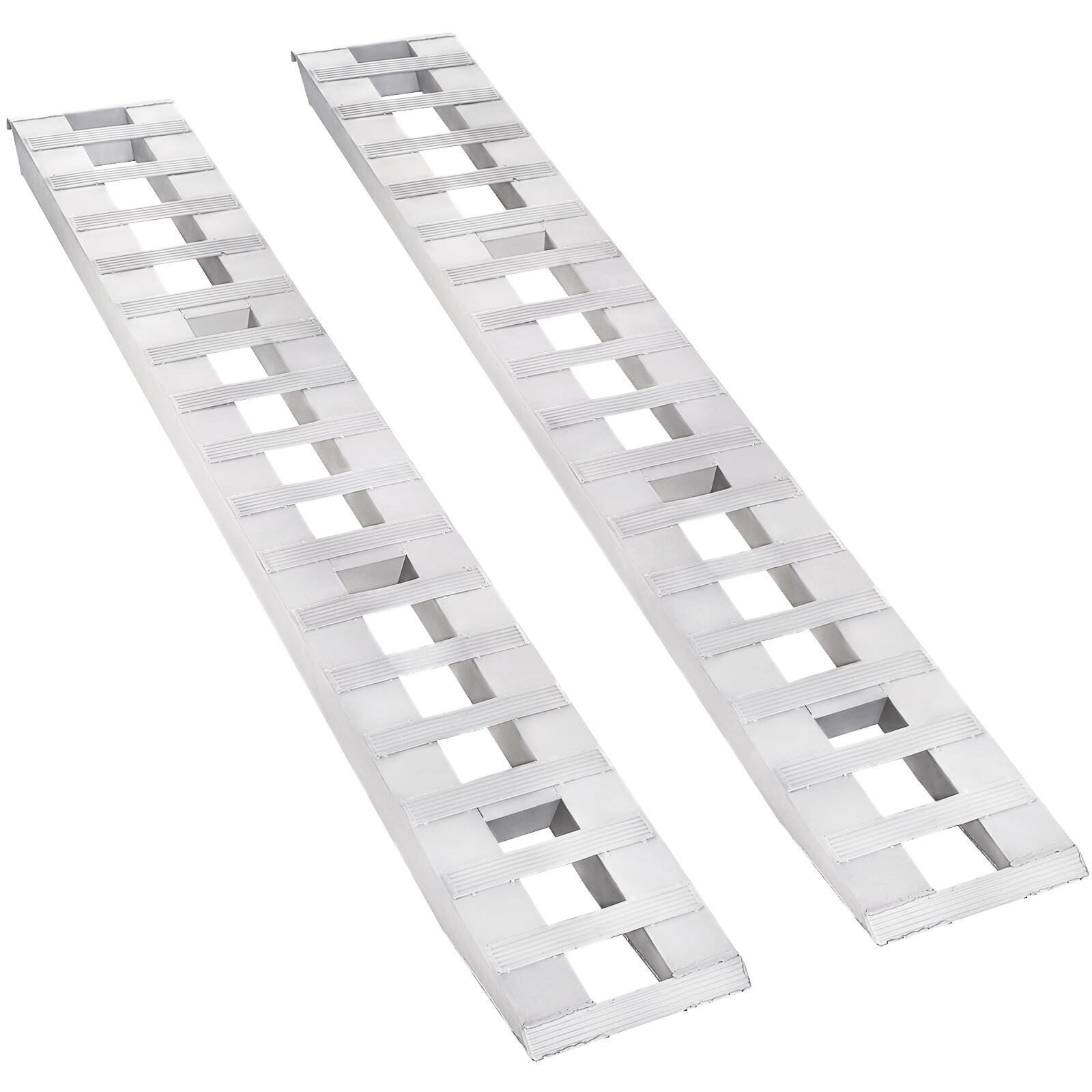 60/72/84/94''Aluminum Ramps 6000Lbs Truck Car Auto Trailer Ramps Hook ...