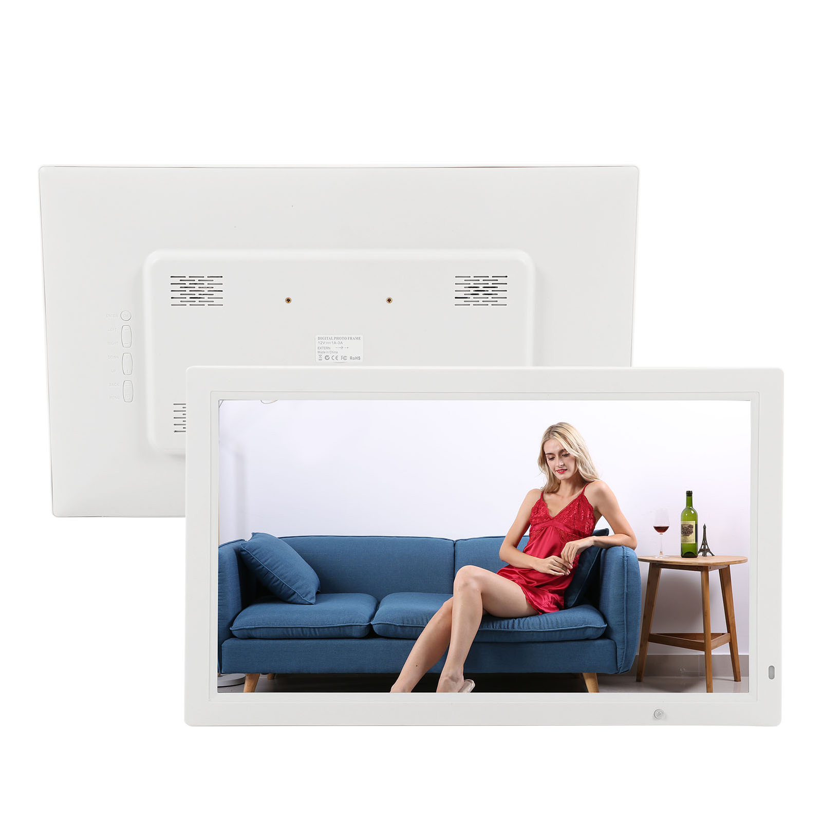 Digital Photo Frame 24 Inch Body Sensing HD Video Music Playback ...