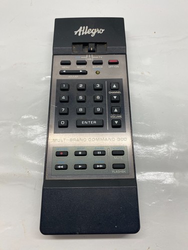 Zenith allegro multi brand command 300, remote control, VCR cable TV ...