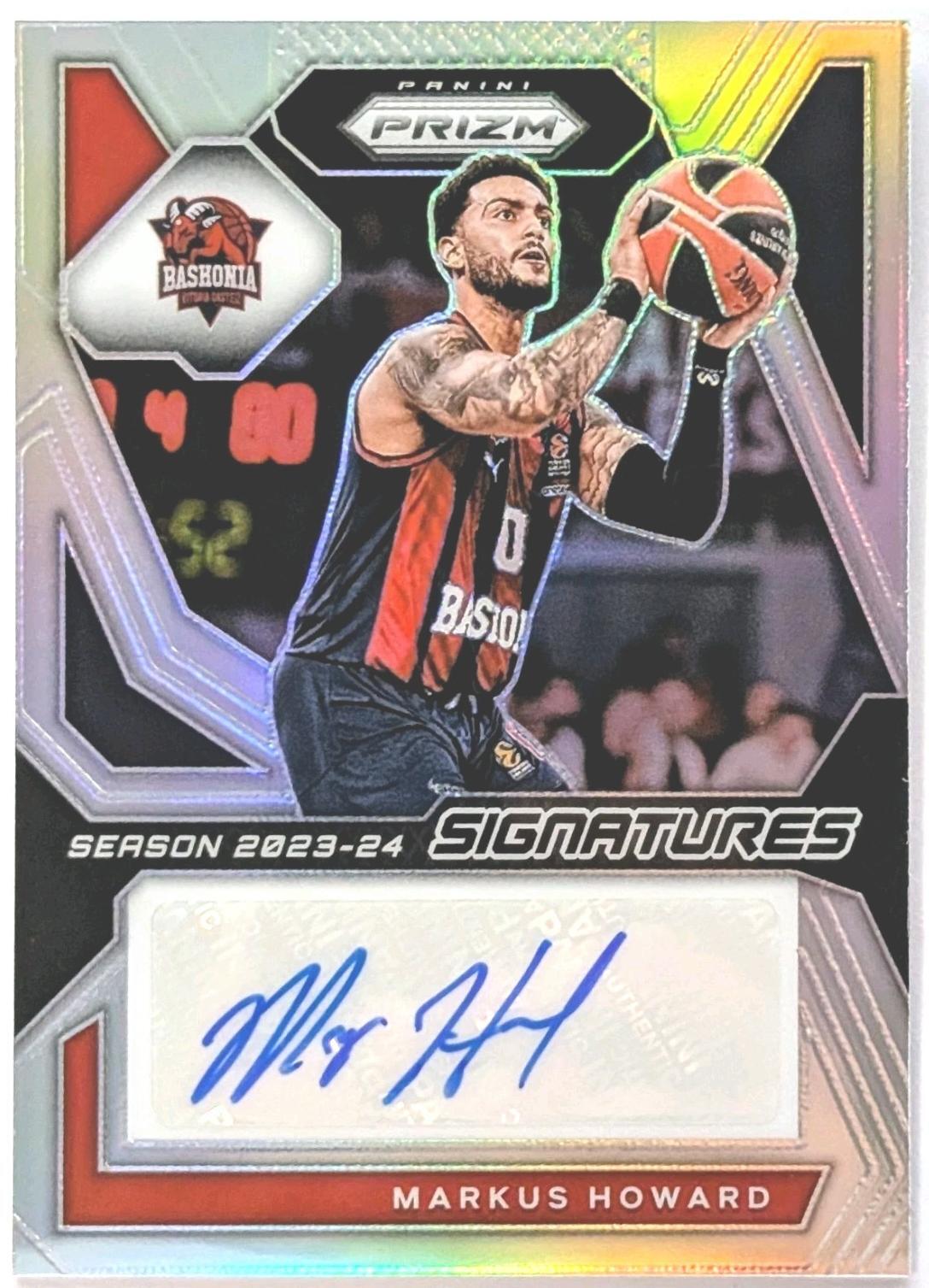 2023-24 Panini Prizm Turkish Airlines EuroLeague - Signatures Markus ...