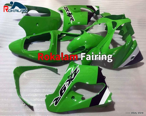 Body Kit For ZX-9R 02 03 ZX9R 2002 2003 Green Motorcycle Cowling ABS ...