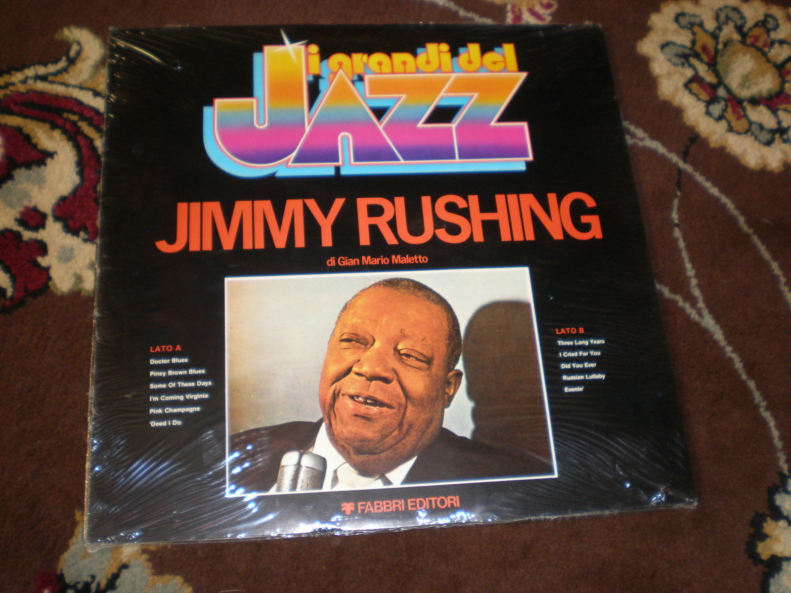 Jimmy Rushing LP I Grandi Del Jazz ITALY SEALED | eBay