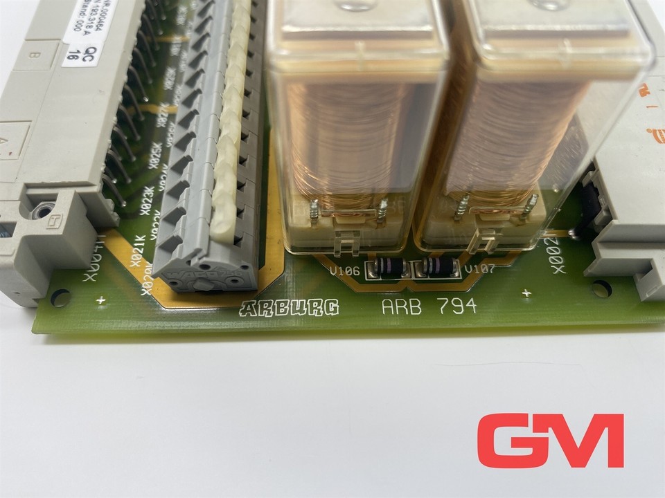 Arburg Relaismodul ARB 794 relay module SN 193.318 A Relaiskarte ARB794 ...