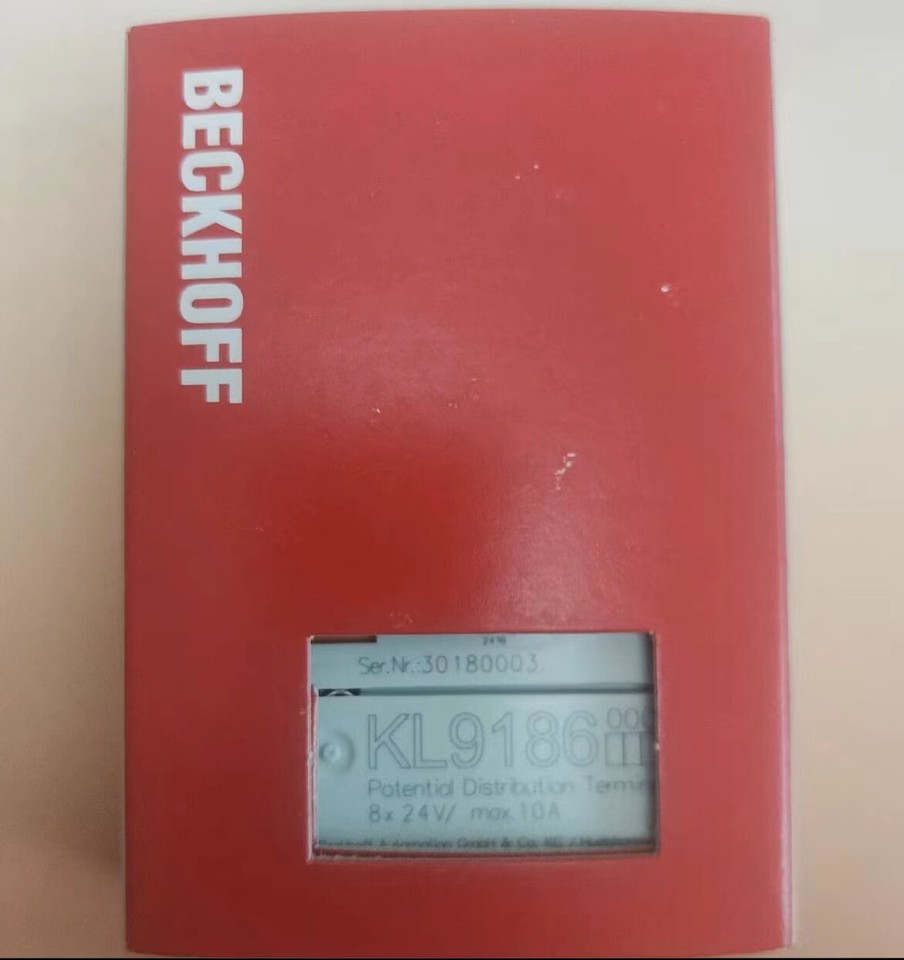 One Beckhoff KL9186 PLC Module KL 9186 New In Box Expedited Shipping | eBay