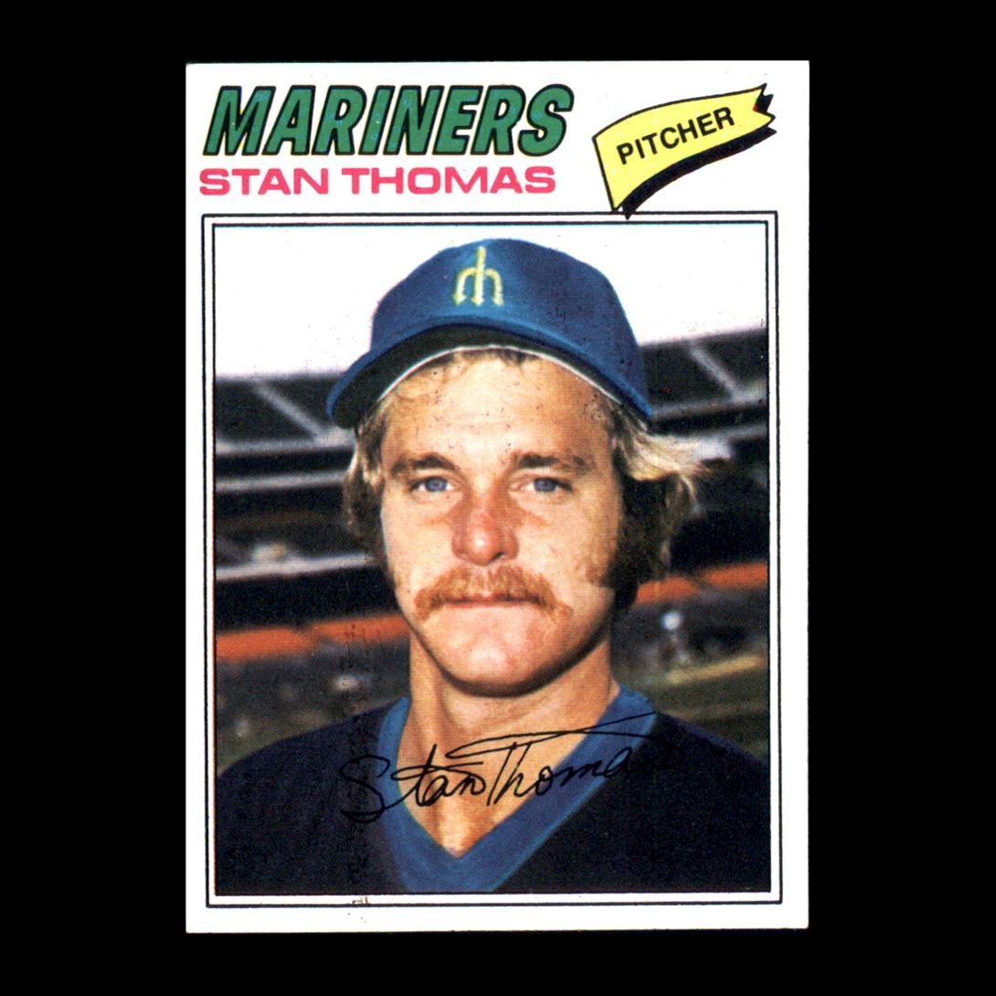 Stan Thomas 1977 Topps Seattle Mariners #353 Set Break NICE! 2 | eBay
