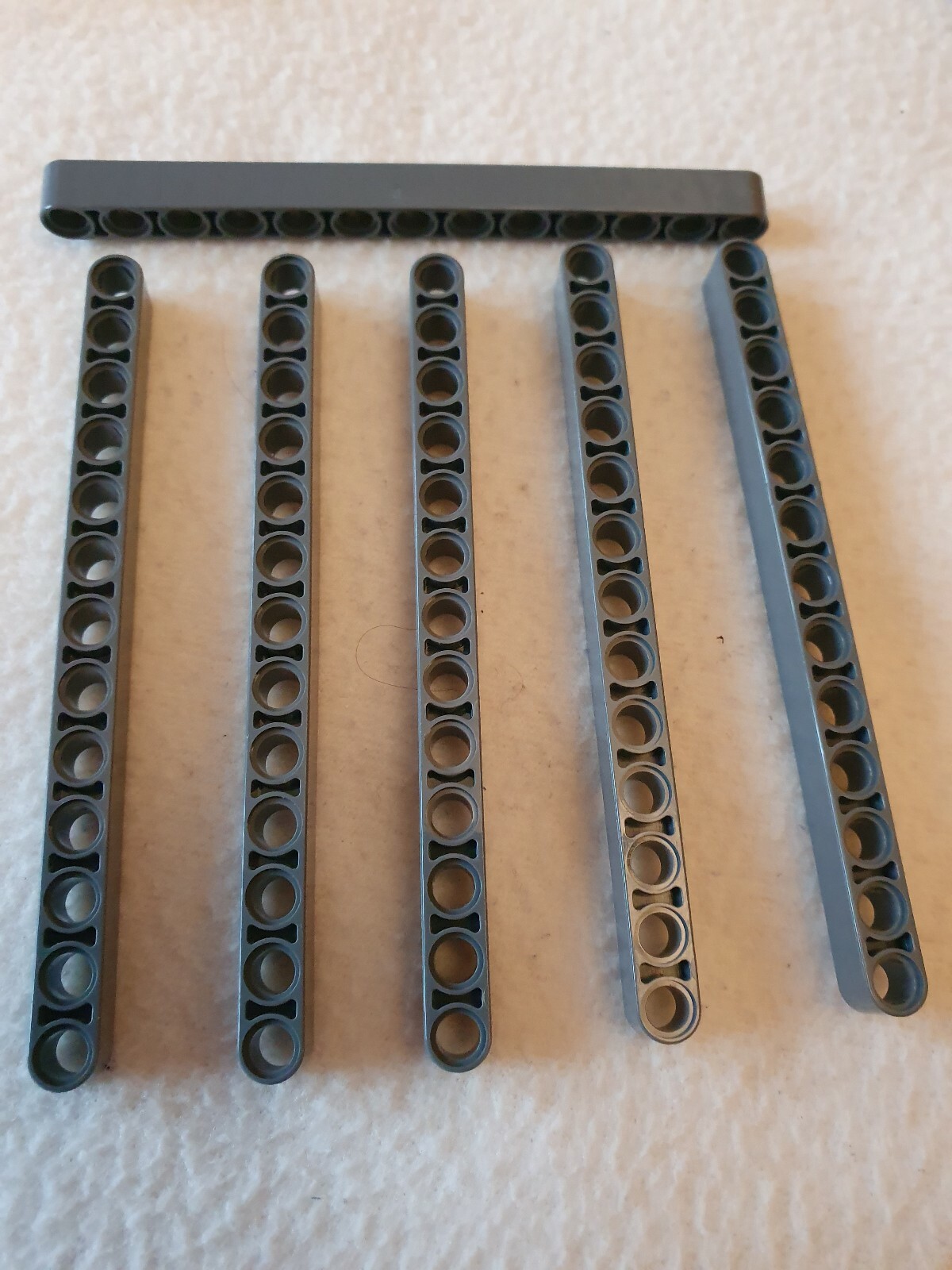 6 x NEW GENUINE LEGO TECHNIC LIFTARM 1 x 13 THICK PART No : 4522937 ...