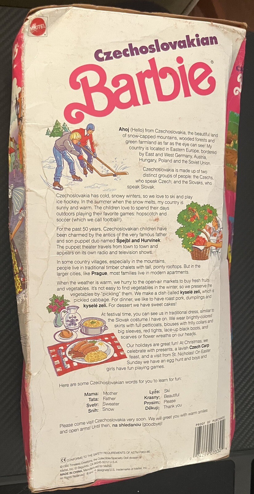 Czechoslovakian+1991+Barbie+Doll for sale online | eBay