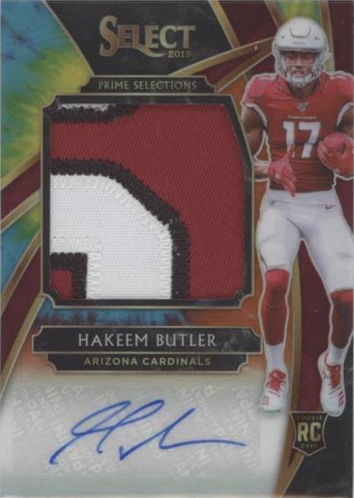 2019 Panini Select - Prime Selections Signatures Hakeem Butler #PSP-HB ...
