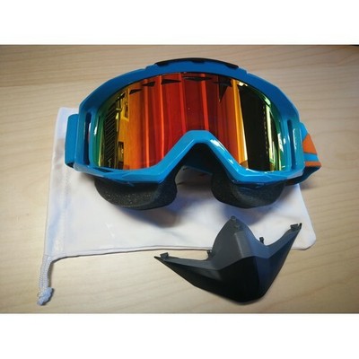Scott Tyrant Snowcross Blau Multicolour Chrome ACS Winter Schnee Getönt ...