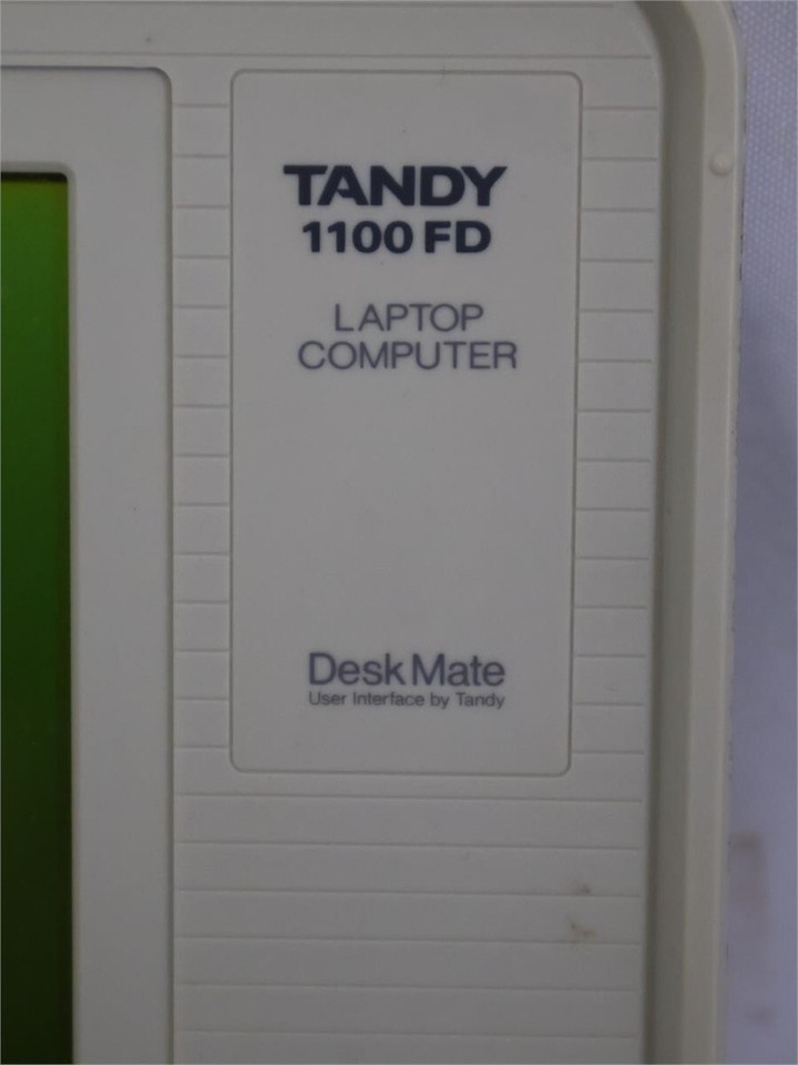 Tandy 1100 FD Vintage Notebook Laptop Computer Japan BIOS Start not ...