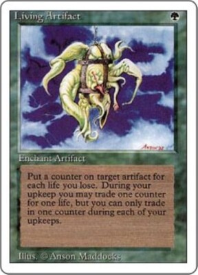 MTG Revised /3rd Edition - Living Artifact (x2) | eBay
