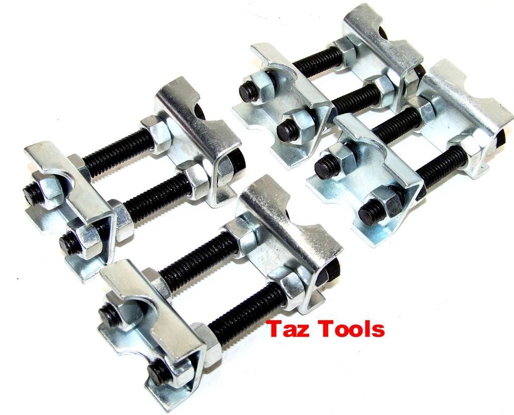 4 pcs Mini Coil Spring Compressor Adjustable Spring Struts Shocks ...