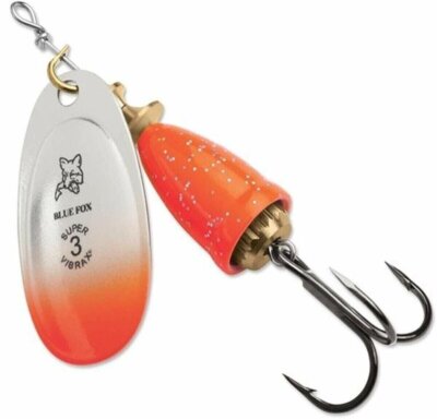 Blue Fox Classique Vibrax 03 Orange Chartreuse Candyback | eBay
