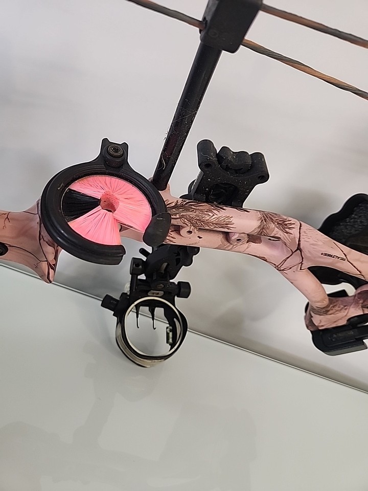 Bear Apprentice 3 Youth Compound Bow set Left Handed pink camo | eBay